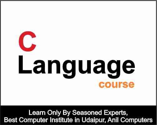 Our Courses | Anil Computers, Udaipur Best Computer Institute in Udaipur